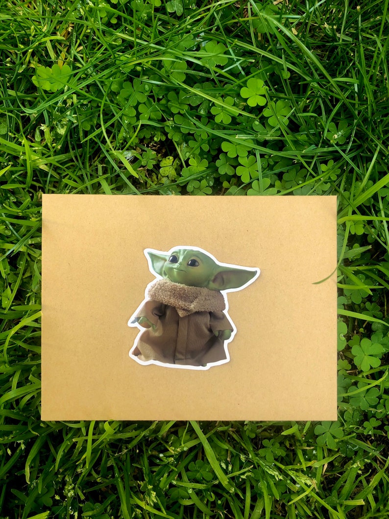 Yoda Sticker Yoda Decal - Etsy