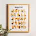 Halloween ABC Alphabet Educational Poster, Montessori Classroom ...