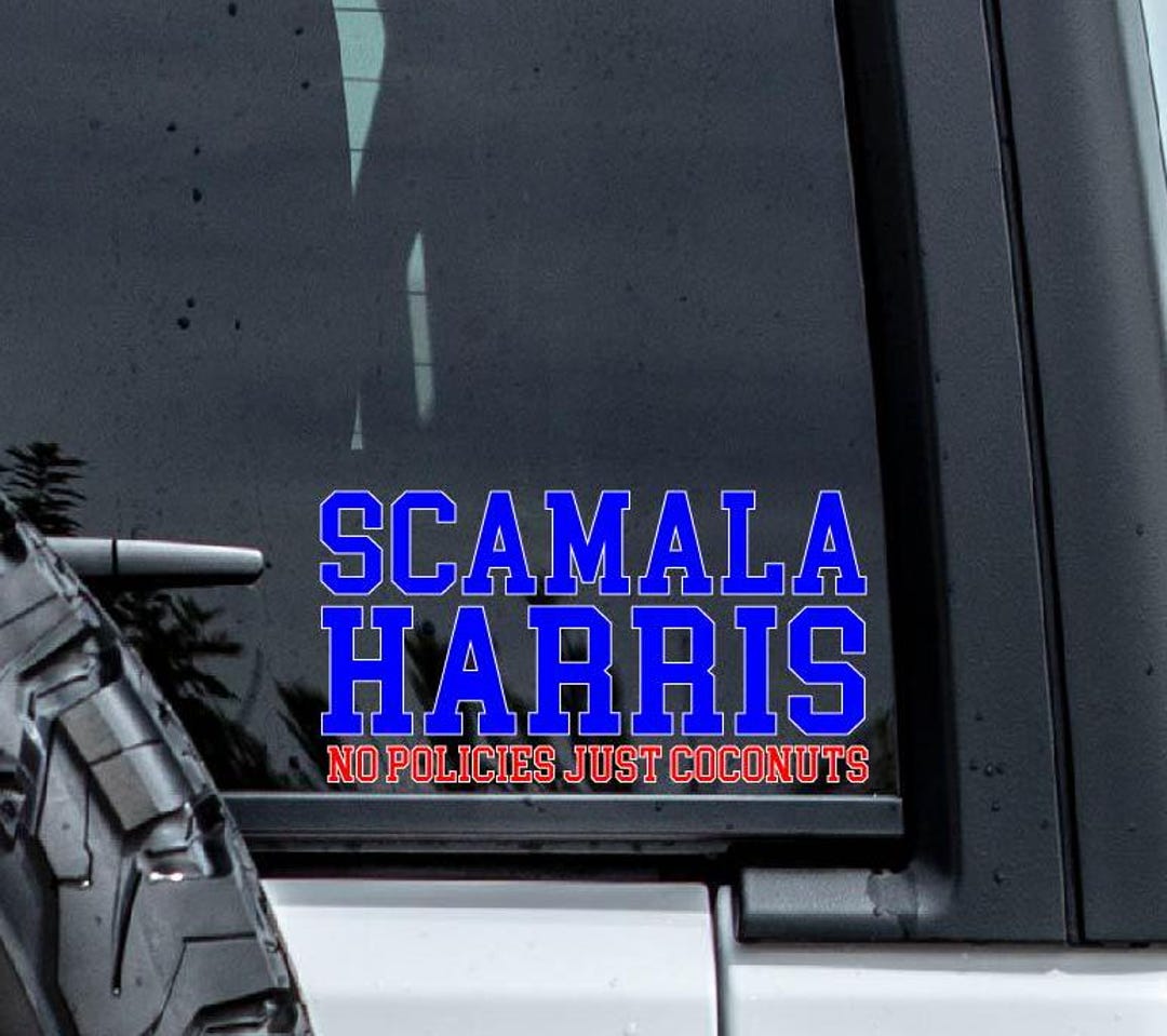 Funny Kamala Harris Window Decal - Etsy