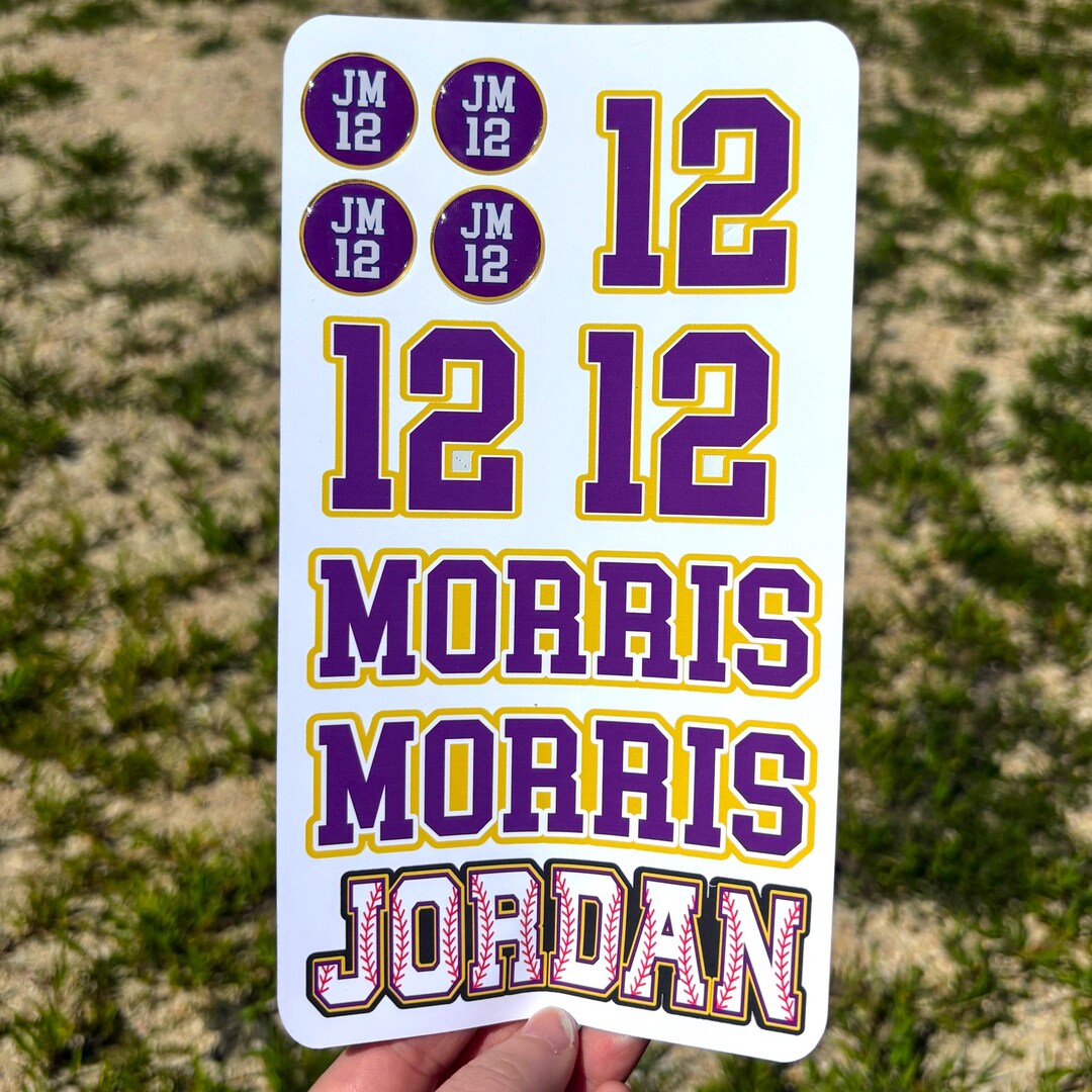 Build Your Own Custom Baseball Helmet and Baseball Knob Sticker Sheet ...