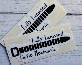 Mechanic Sticker | Etsy