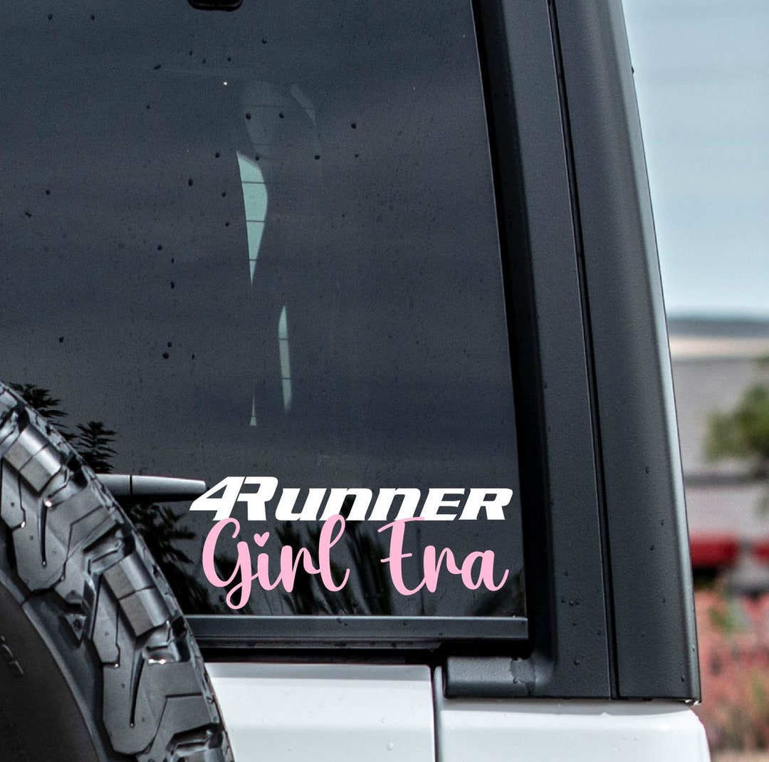 4runner Girl Era Vinyl Window Decal Sticker. - Etsy