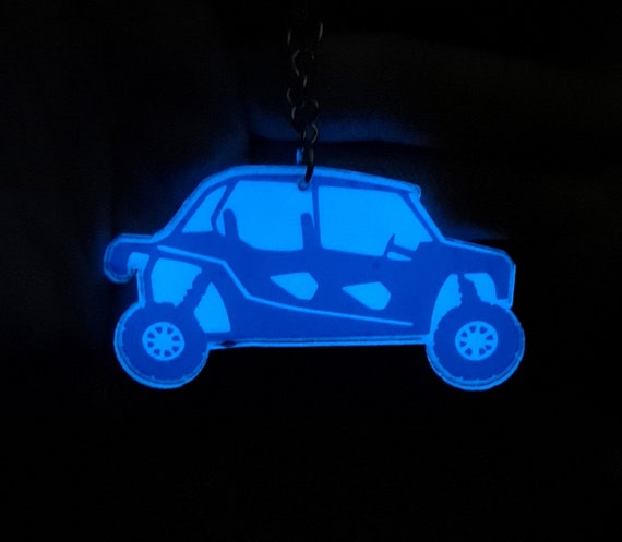 Custom Glow in the Dark Four Seat Side by Side UTV Keychain. - Etsy