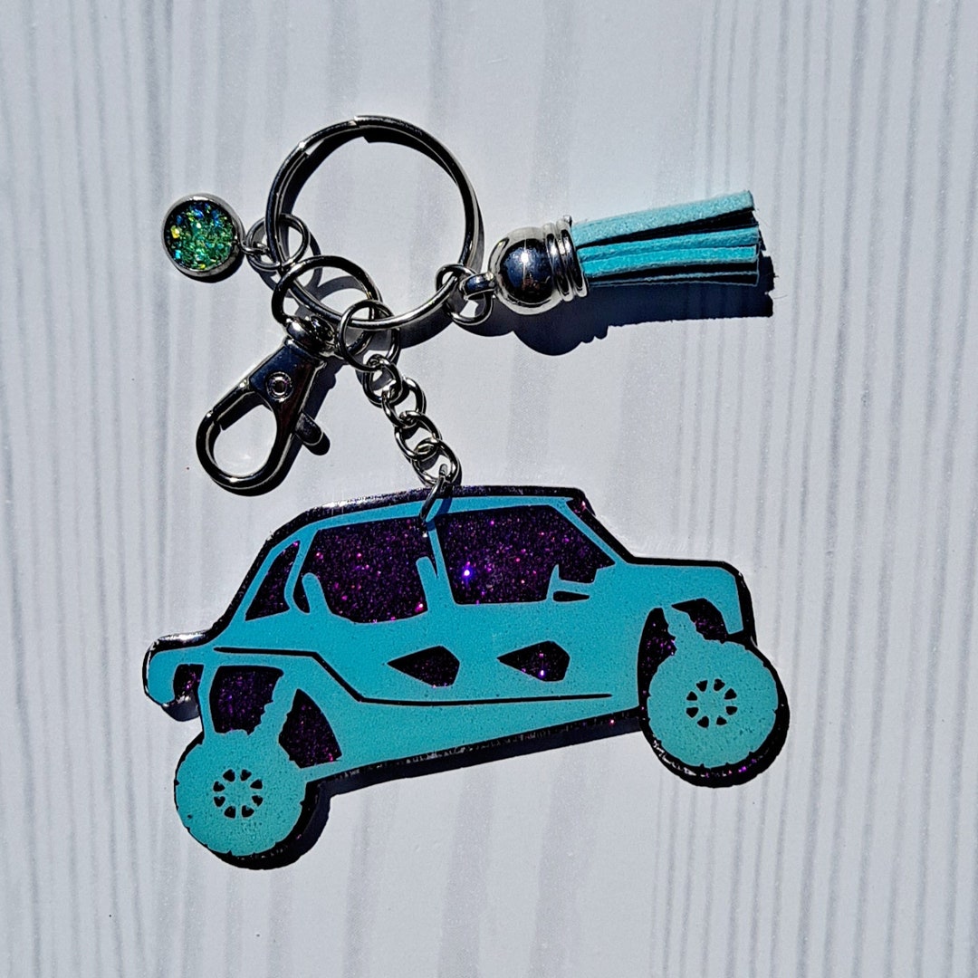 Custom Glow in the Dark Four Seat Side by Side UTV Keychain. - Etsy