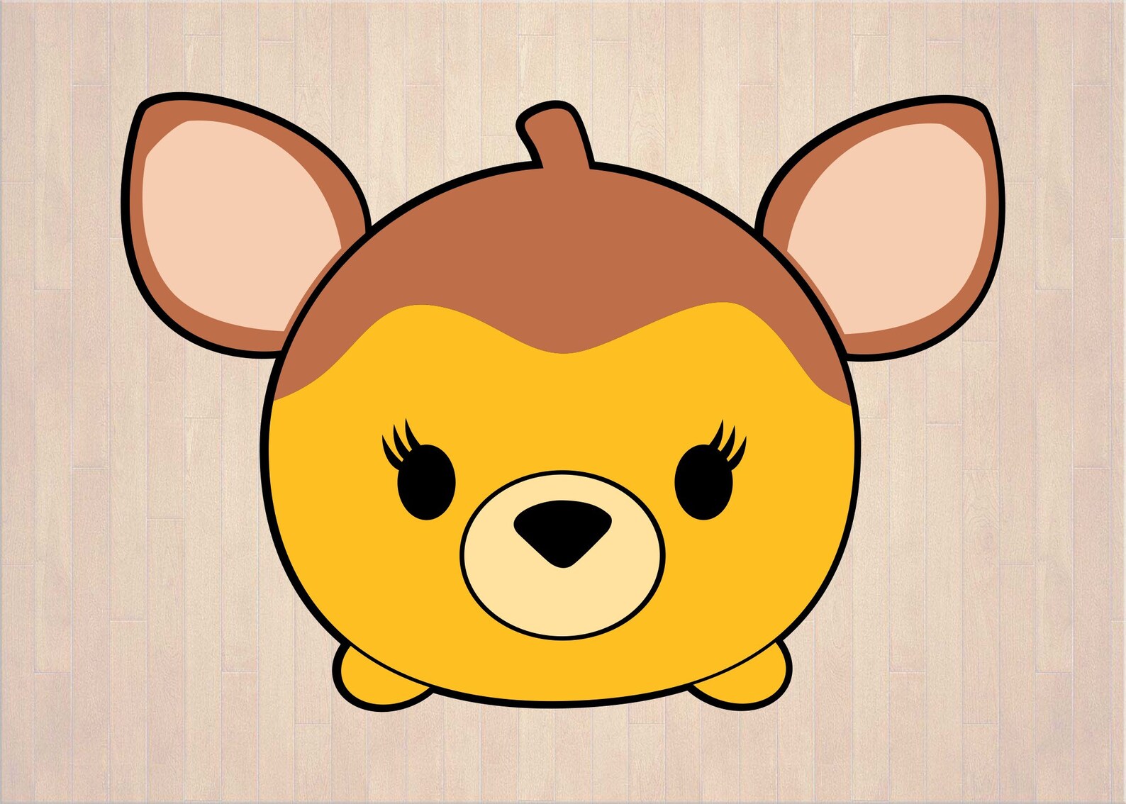 Disney Tsum Tsum Characters 021 svg dxf Cricut Silhouette | Etsy