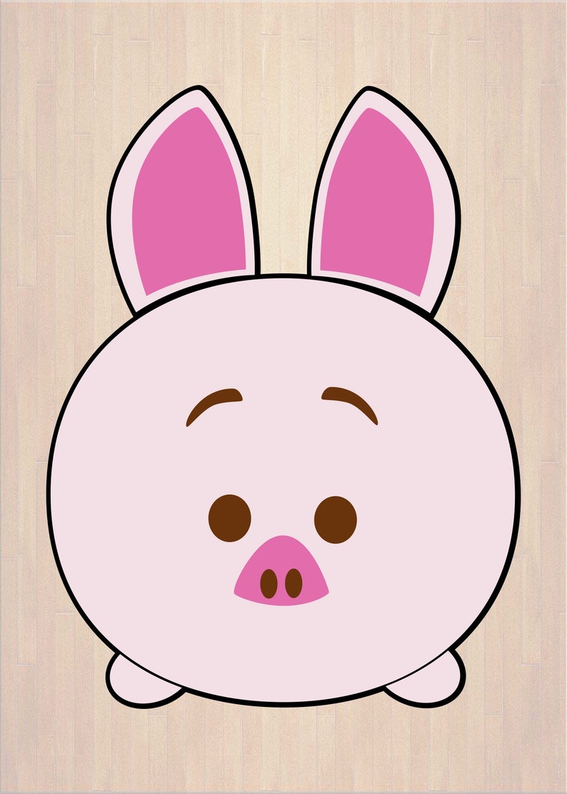 Disney Tsum Tsum Characters 05 svg dxf Cricut Silhouette | Etsy