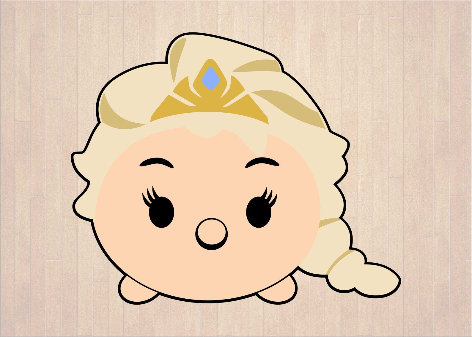 Disney Tsum Tsum Characters 050 svg dxf Cricut Silhouette | Etsy