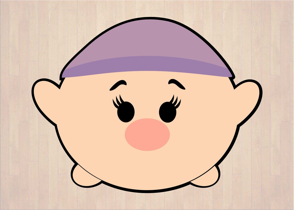 Disney Tsum Tsum Characters 036 svg dxf Cricut Silhouette | Etsy