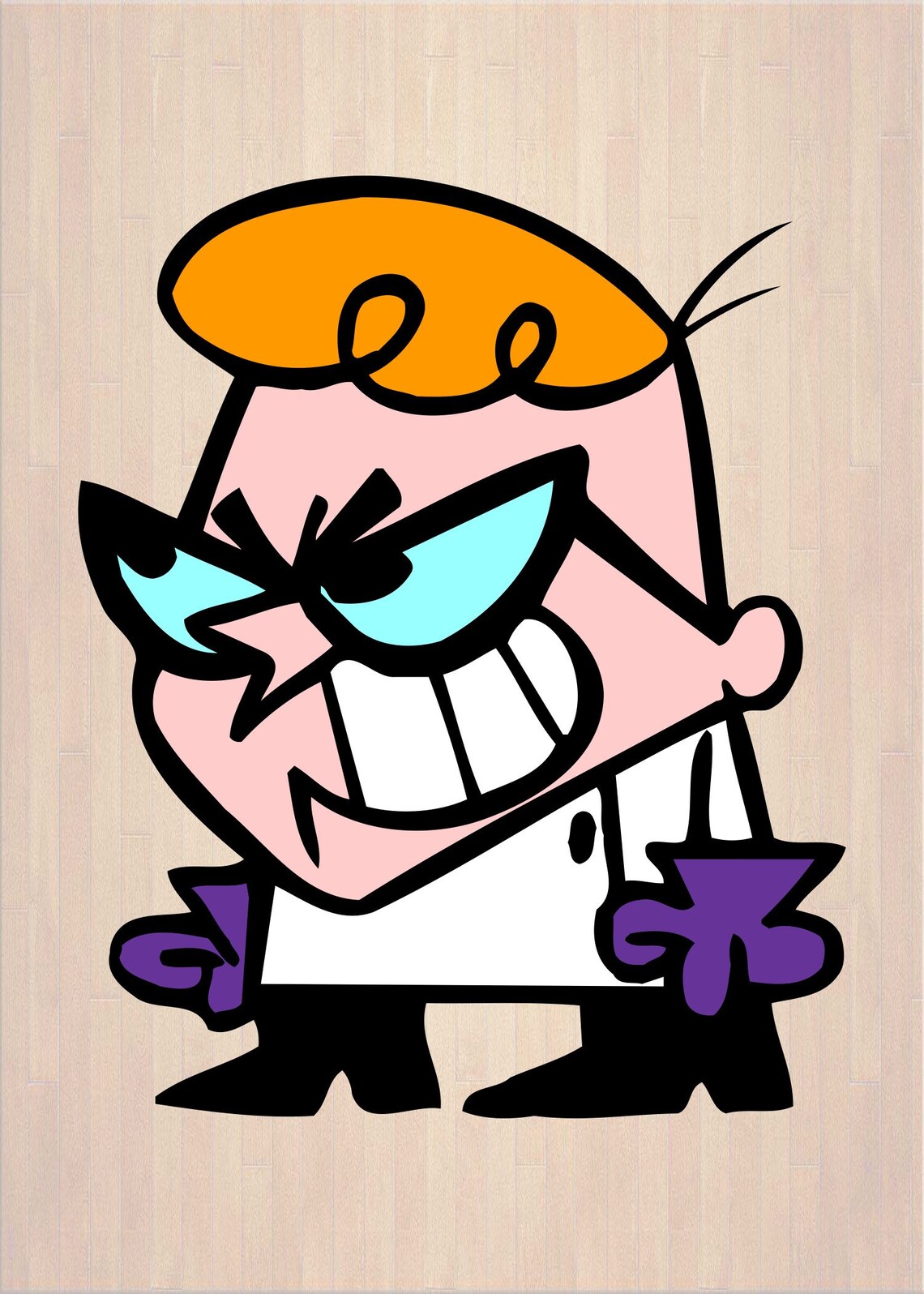 Dexters Laboratory Svg 013 svg dxf Cricut Silhouette Cut | Etsy