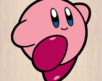 Kirby Svg | Etsy