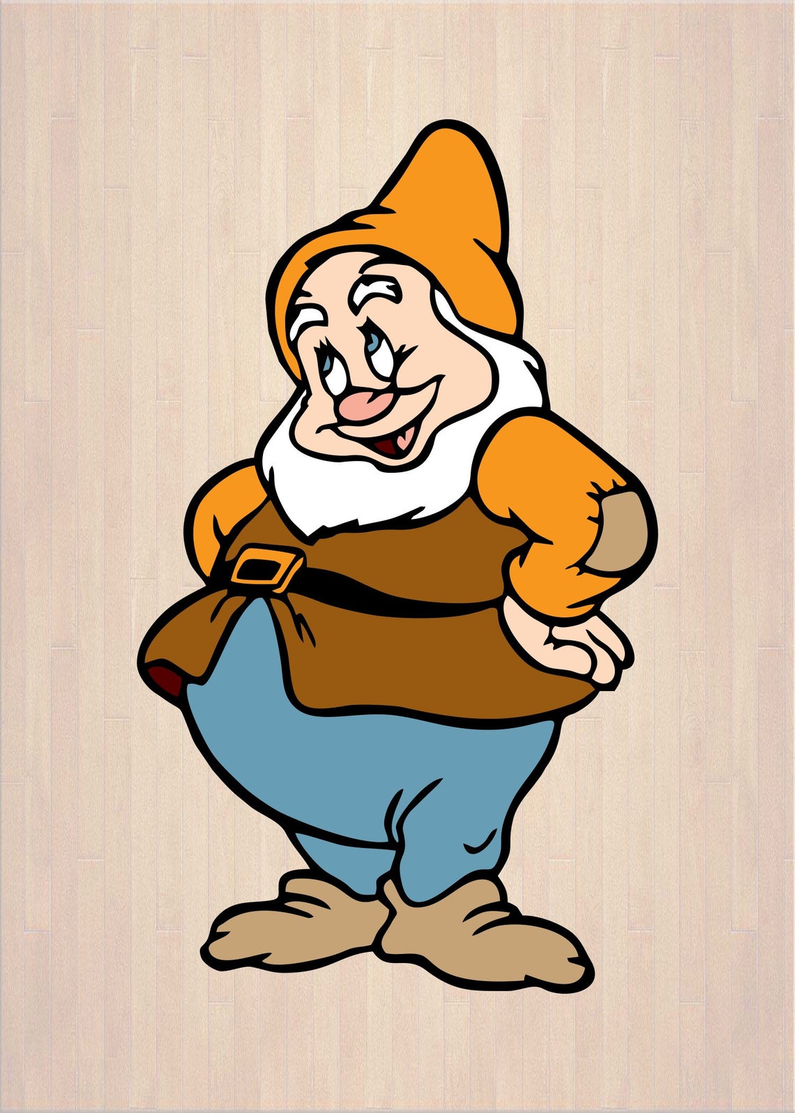 Blancanieves Svg Enano Feliz Svg Siete Enanitos Svg 07 svg | Etsy