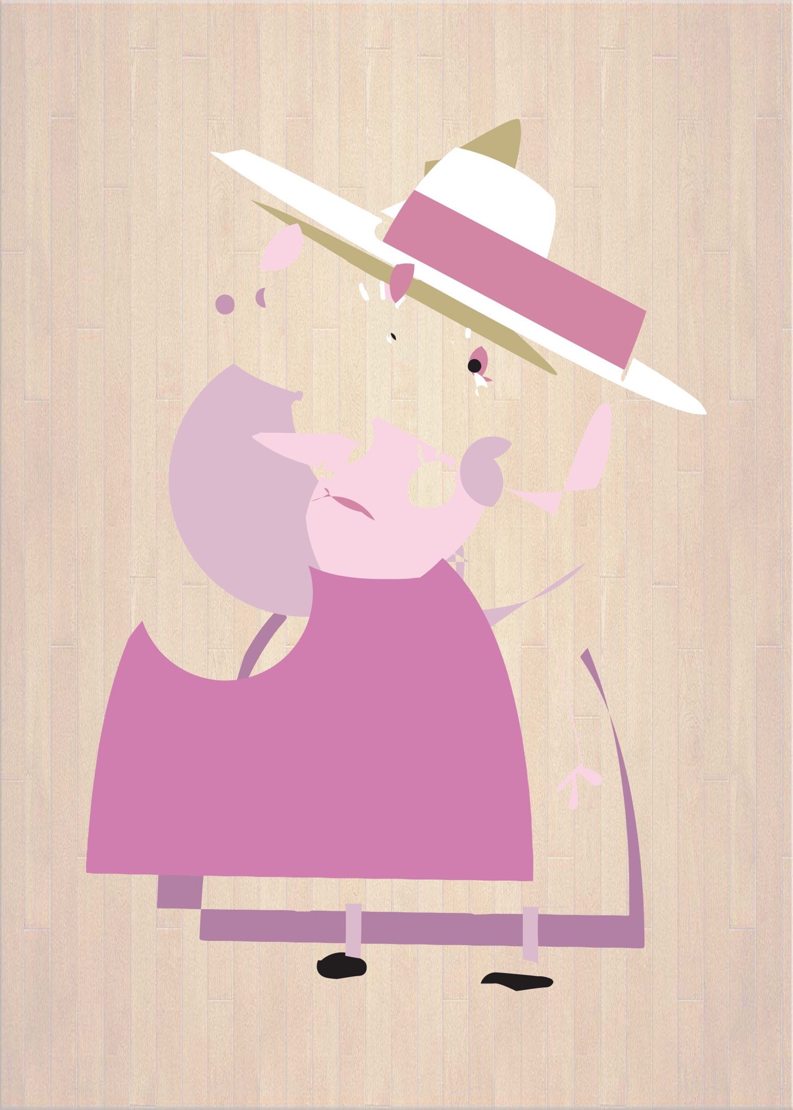 Peppa Pig SVG 031 svg dxf Cricut Silhouette Cut File | Etsy