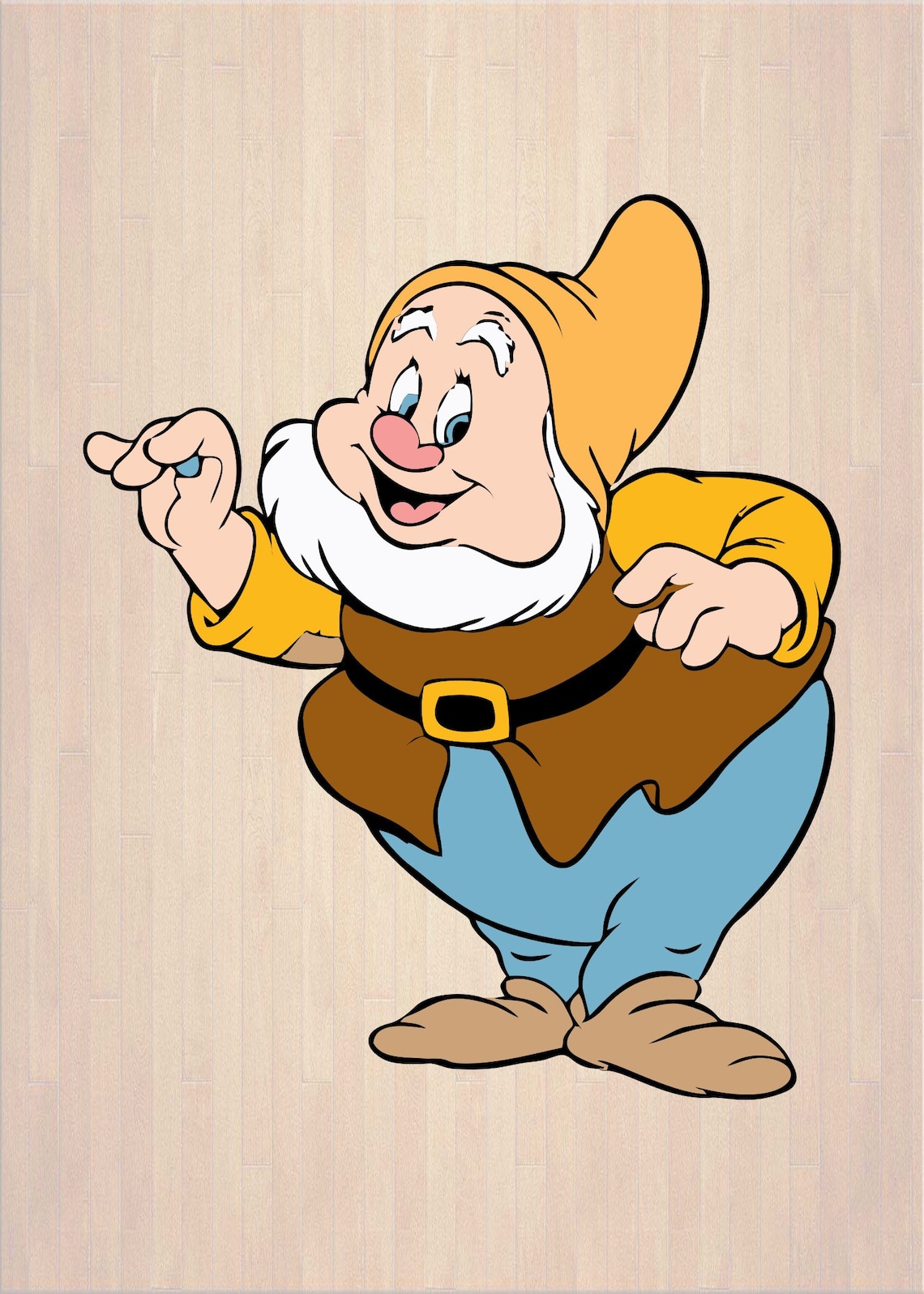 Blancanieves Svg Enano Feliz Svg Siete Enanitos Svg 012 svg | Etsy