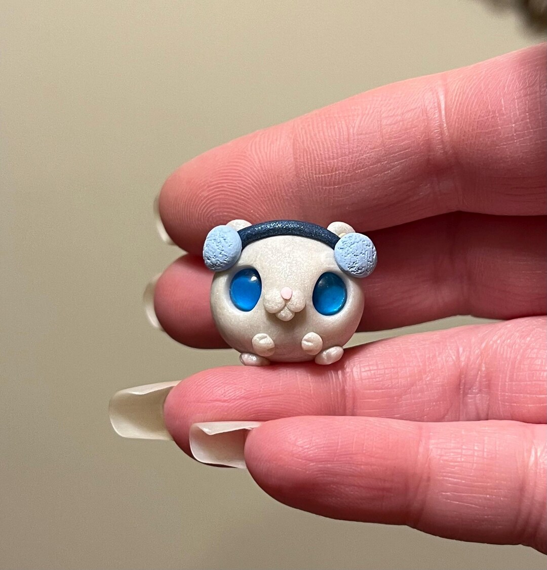 Bertha the Polar Bear Clay Sculpture - Etsy