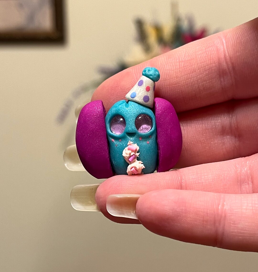 Tashiya the Sweet Treat Hot Dog Clay Sculpture - Etsy