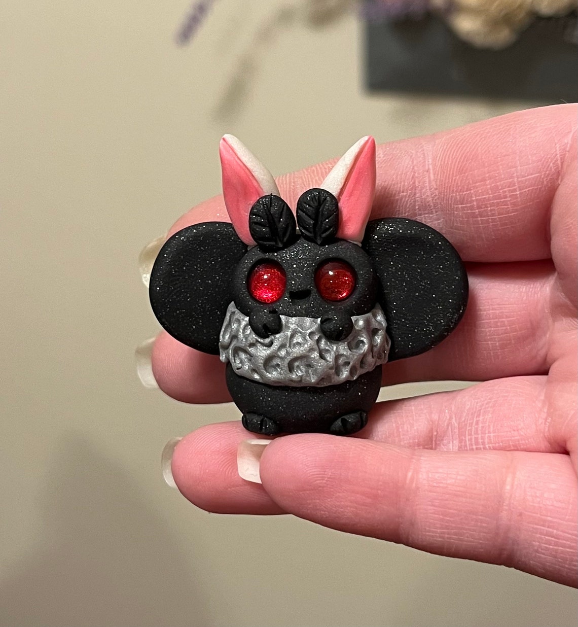 PREORDER Dorothy the Bunny Mothman in an Easter Basket Clay Sculpture ...
