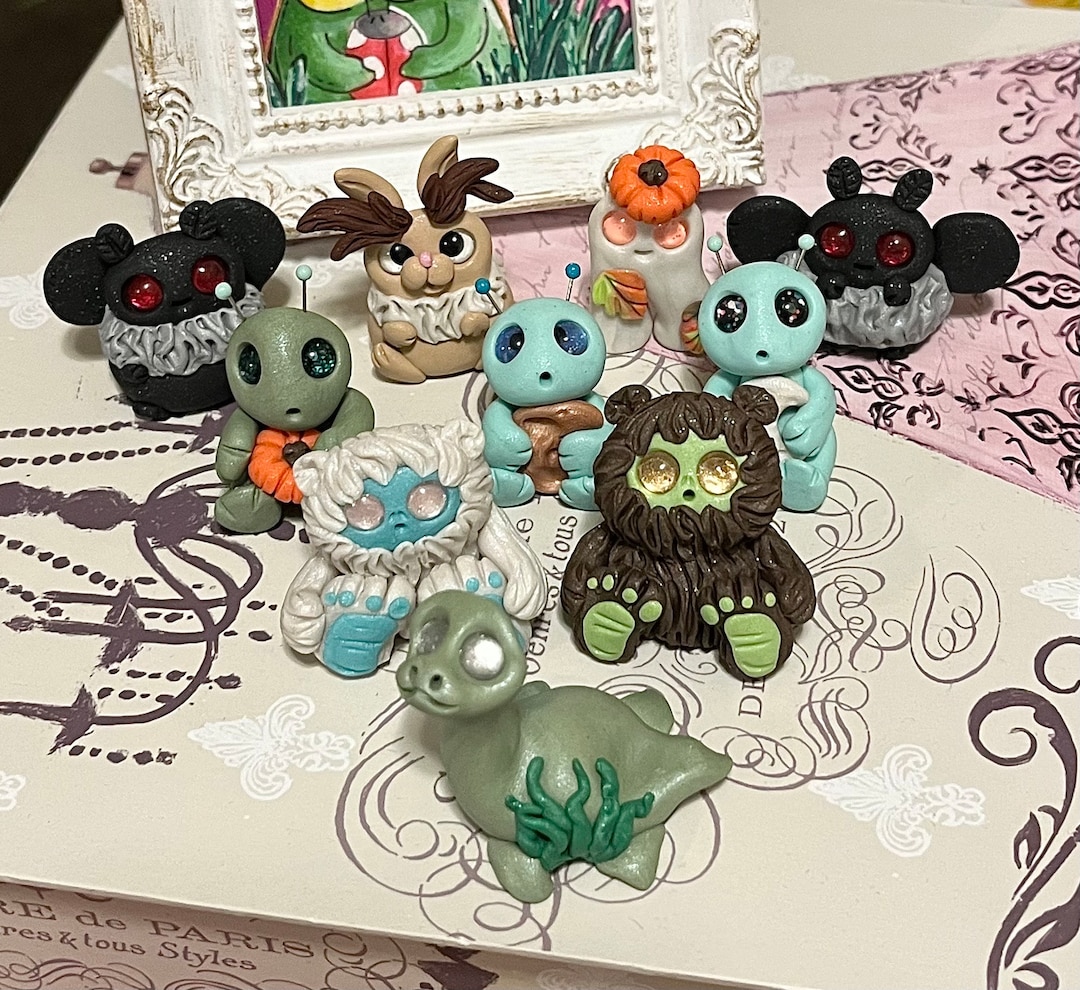 Custom Cryptid Clay Sculpture Figure - Etsy