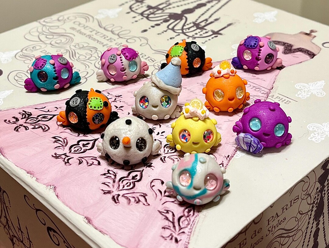 Mystery Puffer Fish Clay Sculpture - Etsy