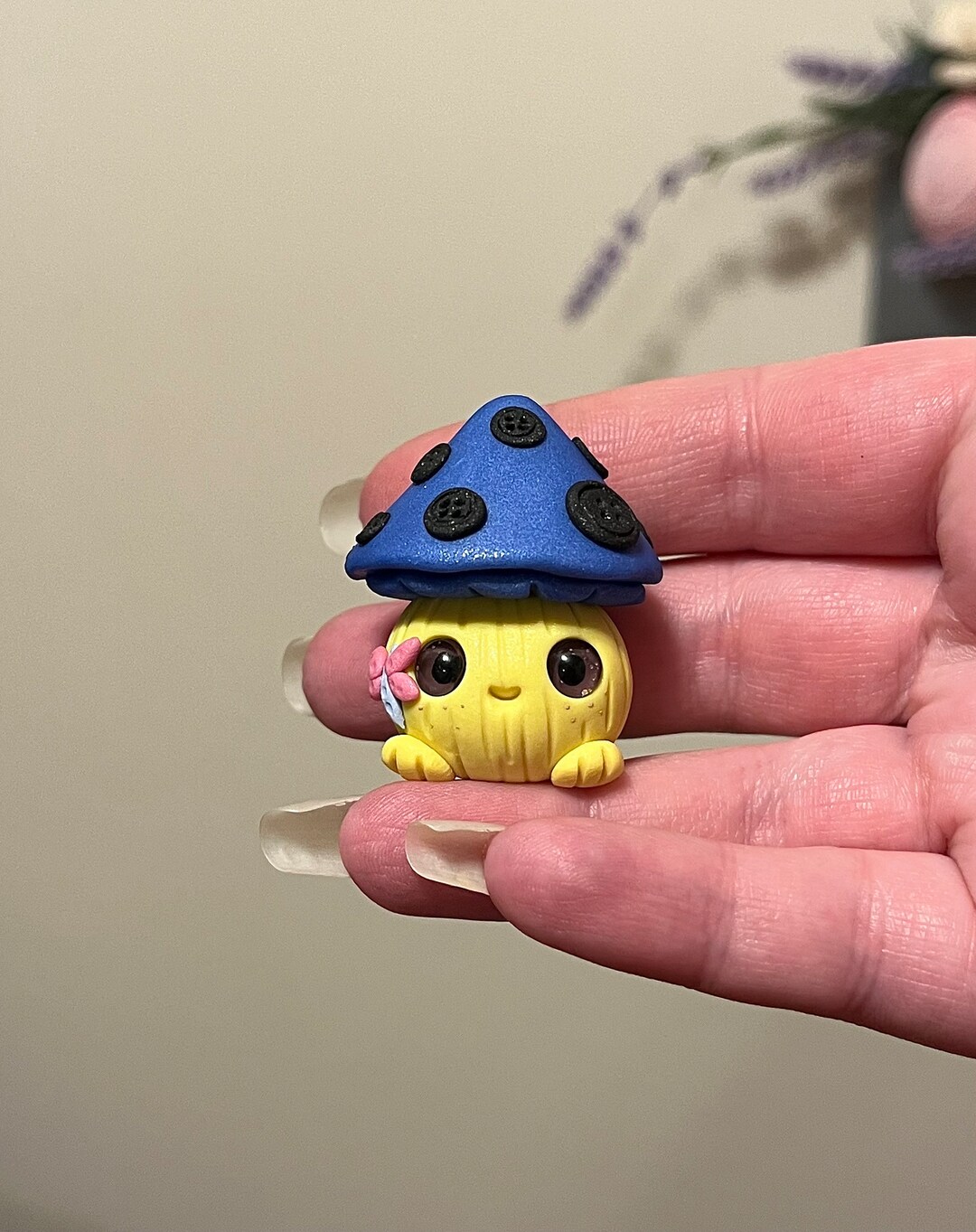 PREORDER Cora the Mushling Clay Sculpture - Etsy