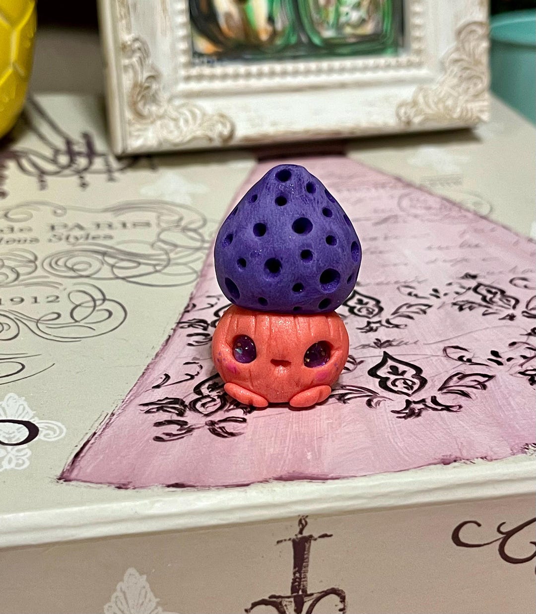 Paula the Morel Mushling Clay Sculpture - Etsy