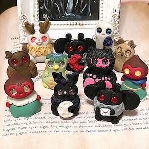 Custom Cryptid Clay Sculpture Figure - Etsy