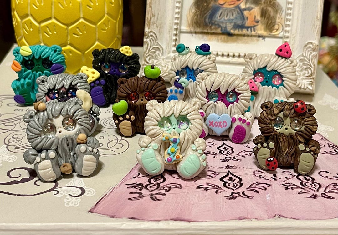 Mystery Yeti Clay Sculpture - Etsy