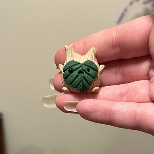 Mystery Forest Spirit Clay Sculpture - Etsy