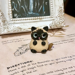 Mystery Cat Clay Sculpture Figure - Etsy