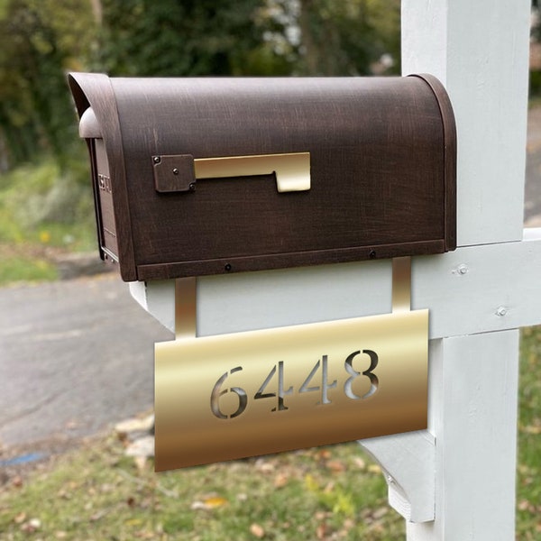Mailbox Address Plate - Etsy
