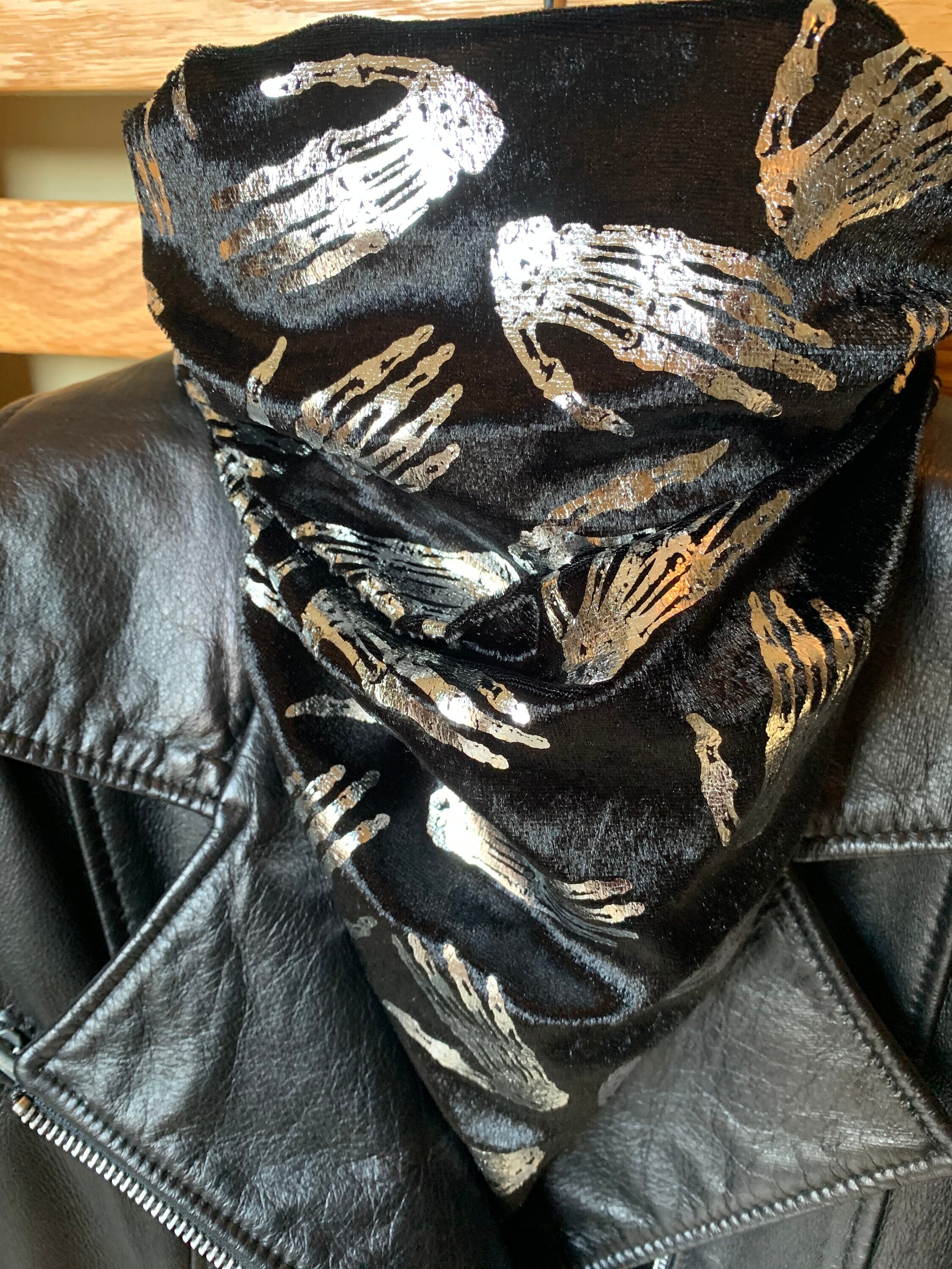 Motorcycle Silk Scarf