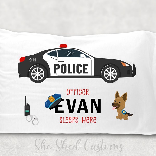 Police Car Pillow - Etsy