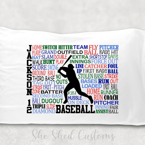 Baseball Words - Etsy