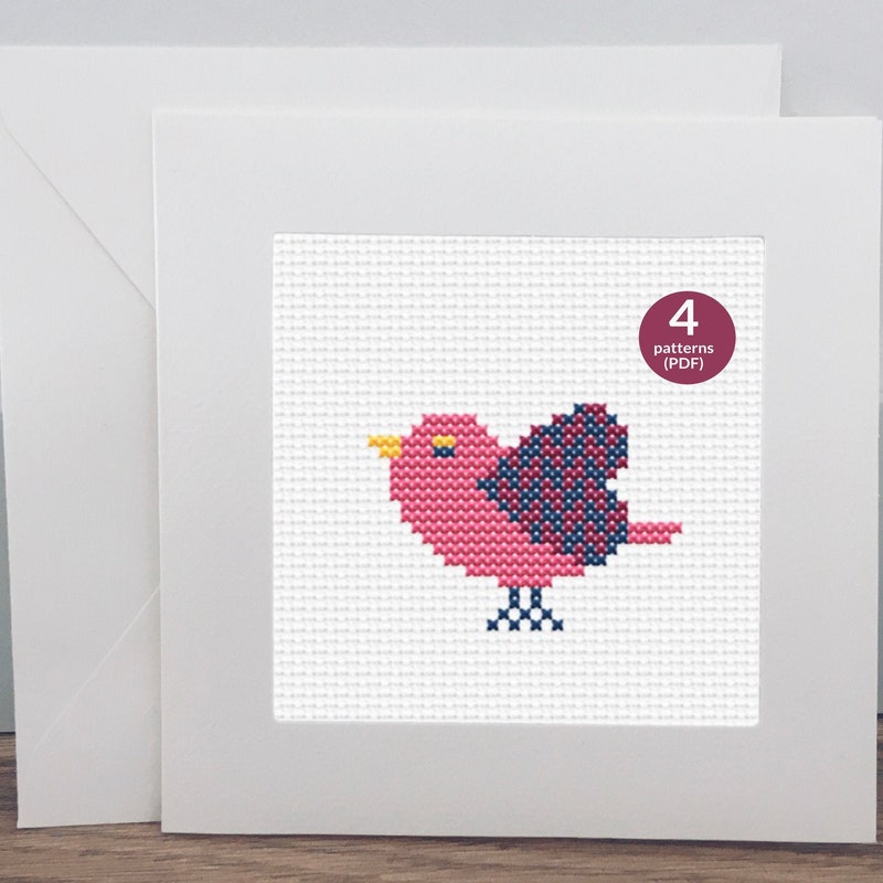 Bird Cross Stitch Pattern - Etsy