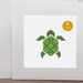 Mini Turtle Cross Stitch Patterns Small Animal Cross Stitch - Etsy