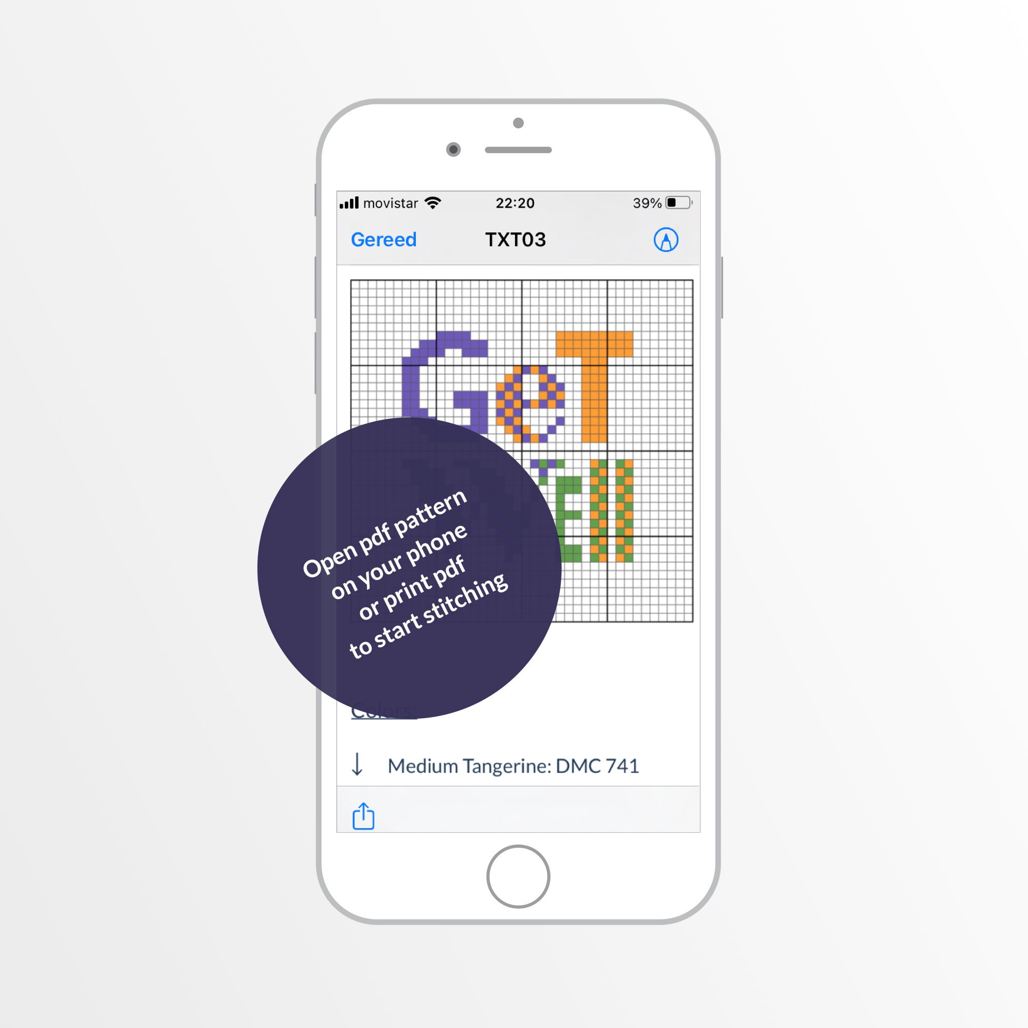 Get Well Cross Stitch Pattern, DIY Get Well Card in Rainbow Colors - Etsy