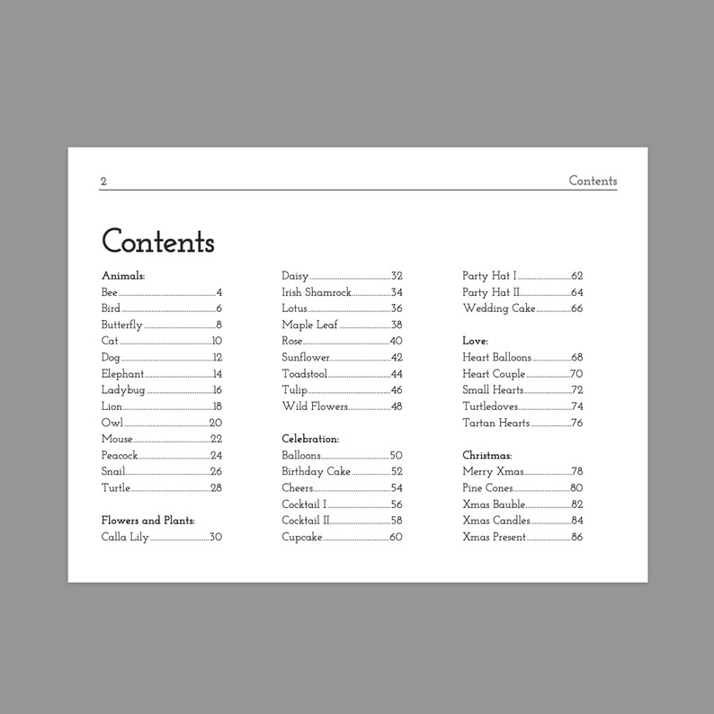 Small Cross Stitch Patterns for Greeting Cards Pdf Book - Etsy