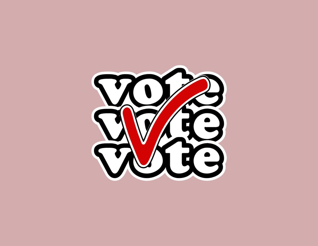 Election Day Sticker, Voting Sticker, Cute Voting Sticker for ...