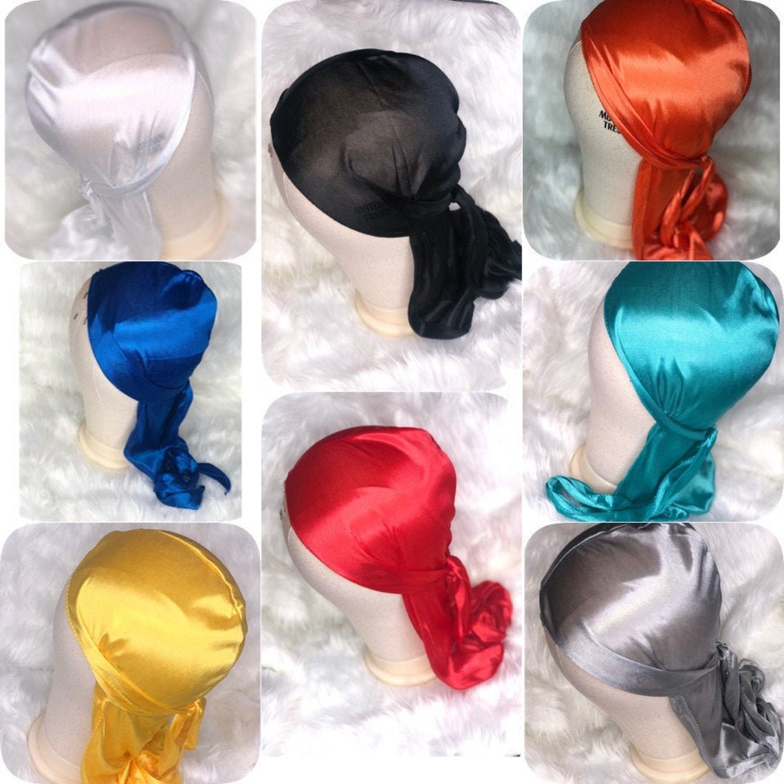 Ages 2-10 Boys Bedtime Silk Du-rags - Etsy