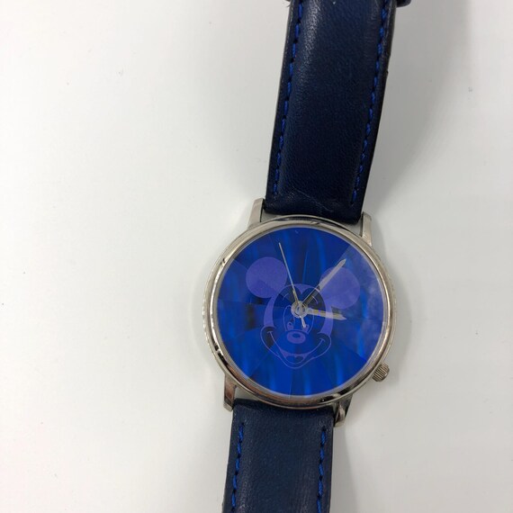 Disney Credit Card Mickey Mouse Watch Hologram Blue P… - Gem