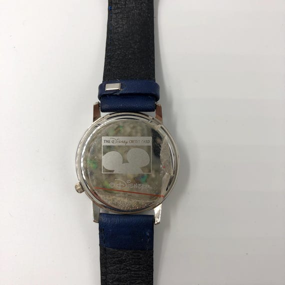 Disney Credit Card Mickey Mouse Watch Hologram Blue P… - Gem