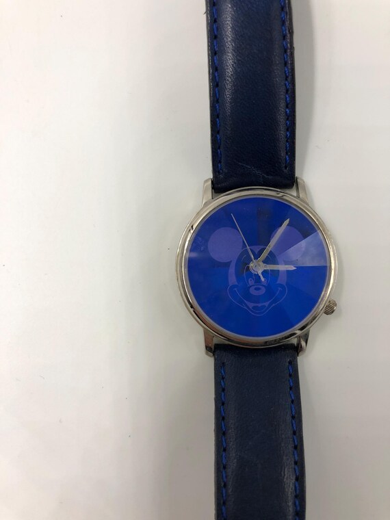 Disney Credit Card Mickey Mouse Watch Hologram Blue P… - Gem