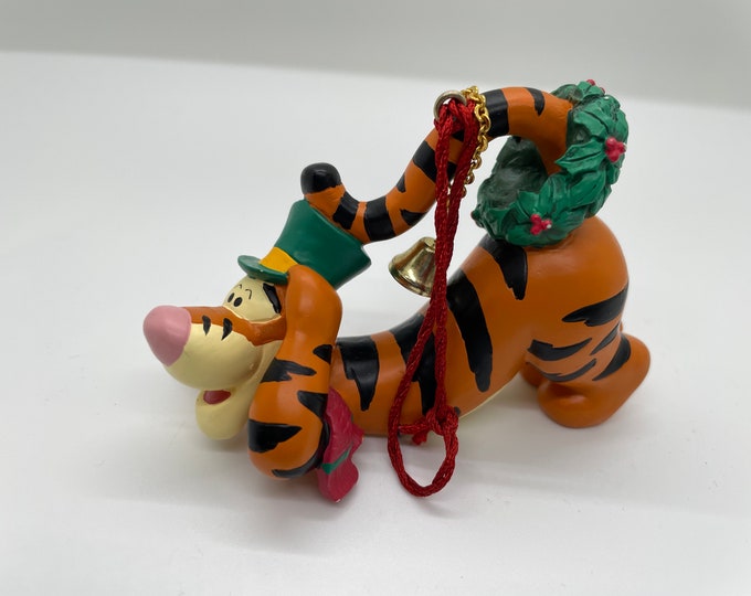 The Disney Store Tigger Christmas Ornament - Etsy