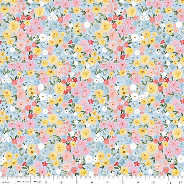 Small Flower Fabric - Etsy