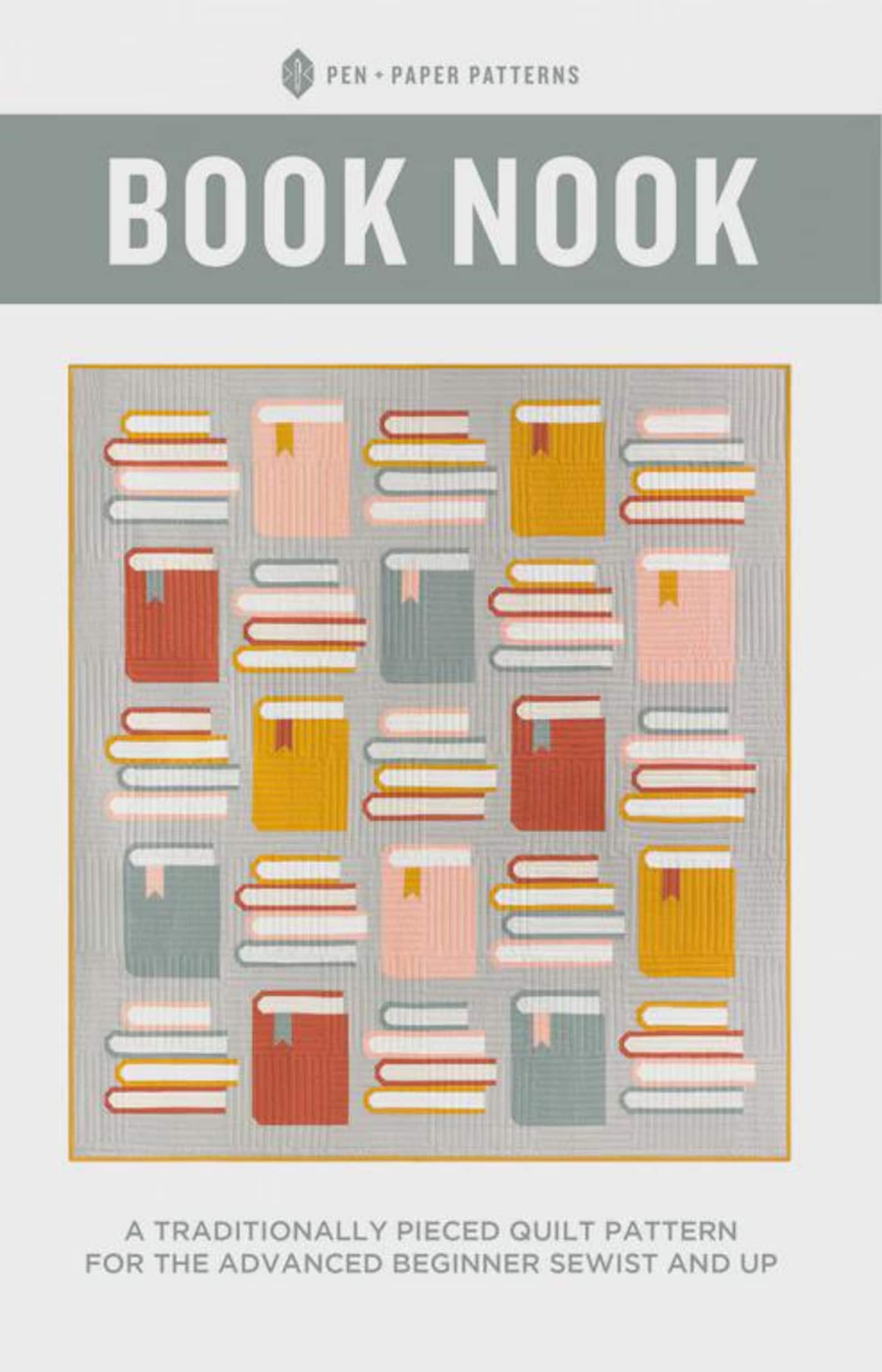 RESTOCKED - BOOK NOOK Quilt Kit - Includes Fabric From Between the ...