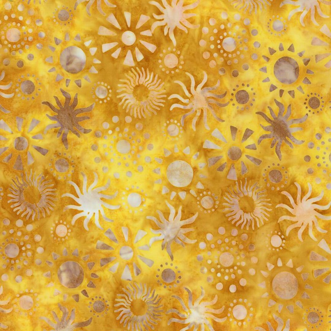 WESTERN REFLECTIONS - BT23504-255 - Sunshine - the Expressions Batiks ...