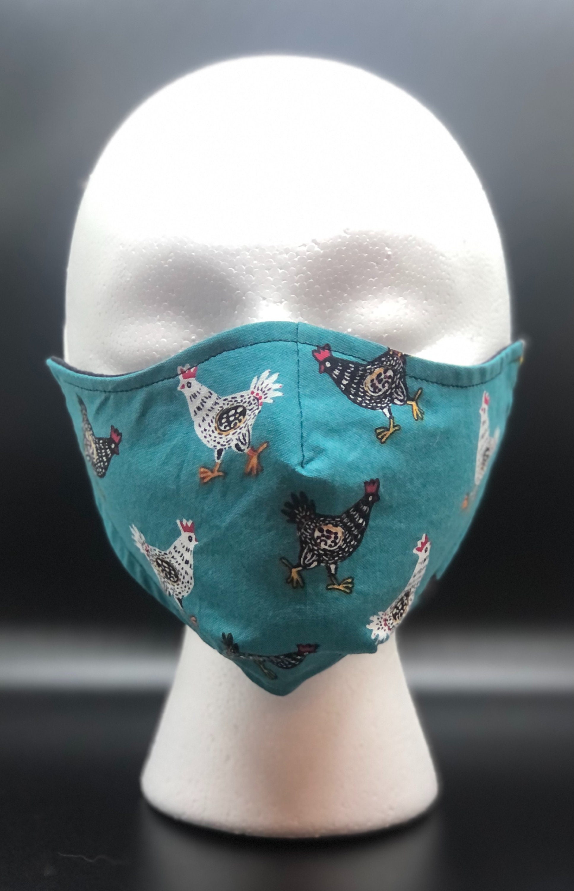 Adjustable Chicken Face Mask, Hen Face Mask, Rooster Face Mask, Chicken ...