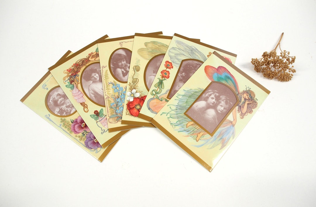 Joy Scherger's FAIRIES Photo Frame Cards With - Etsy