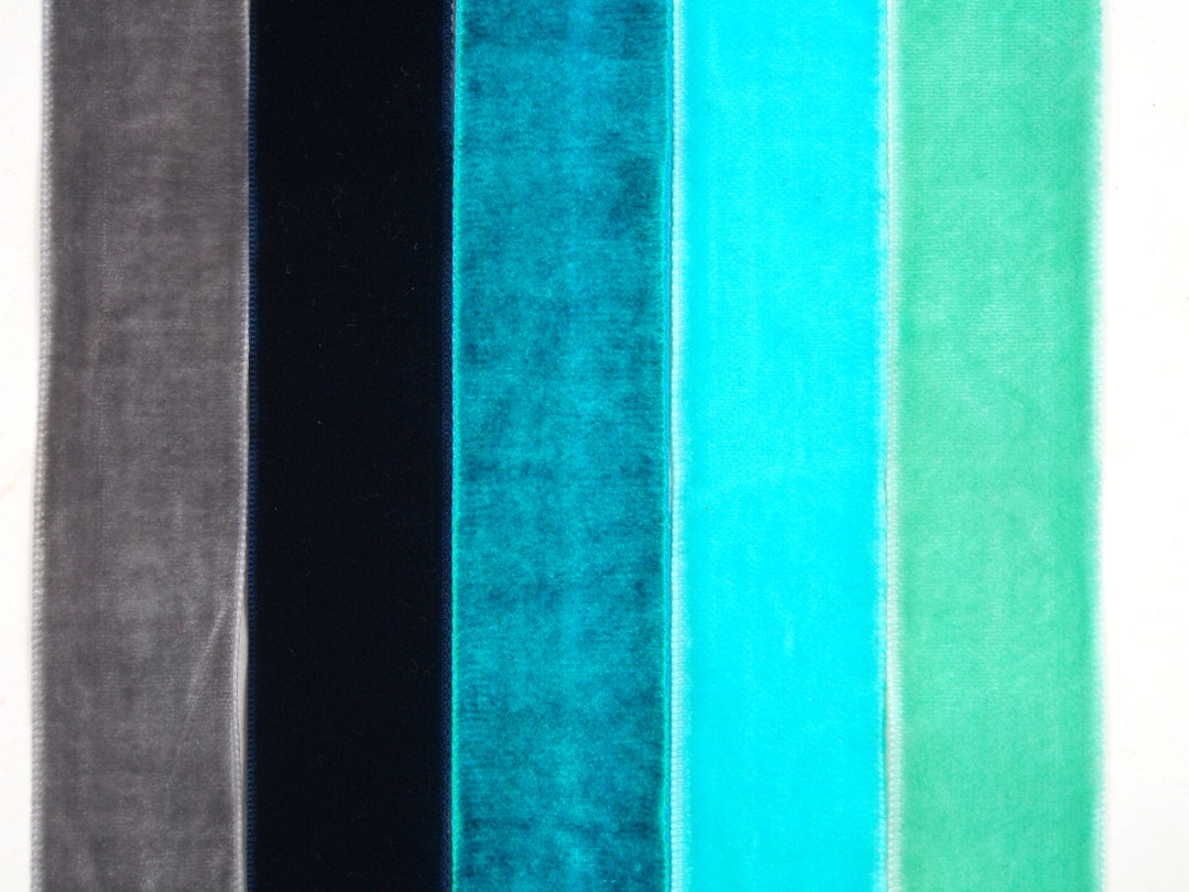 VELVET Trim Ribbon 1 Inch Trim 2.5 Cm Velvet Ribbon 1 Metre - Etsy ...