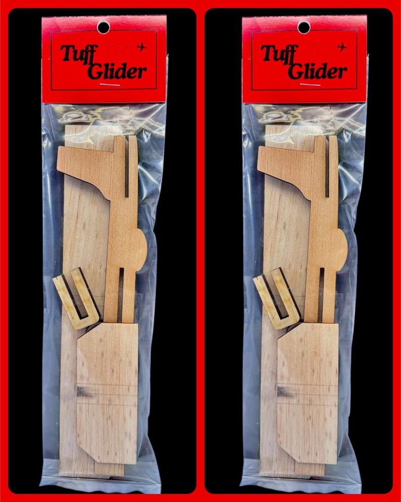 Lot of (2) Innovative New "tuff Gliders" Hand Launch 9" Wingspan ...