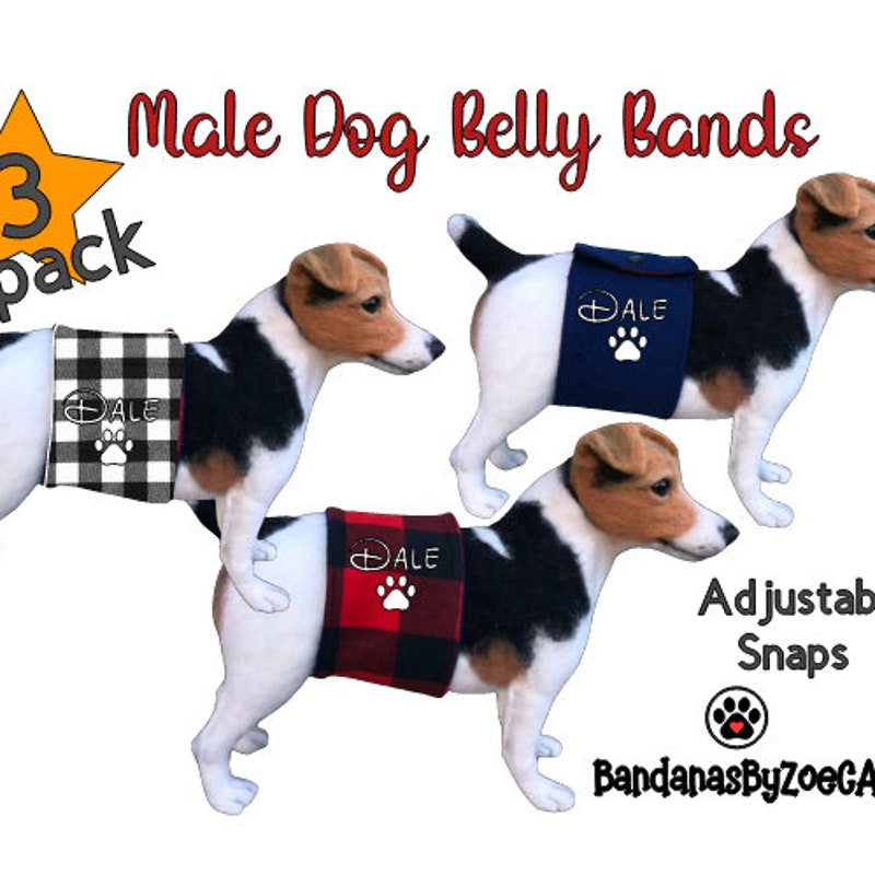 Belly Band for Dogs - Etsy